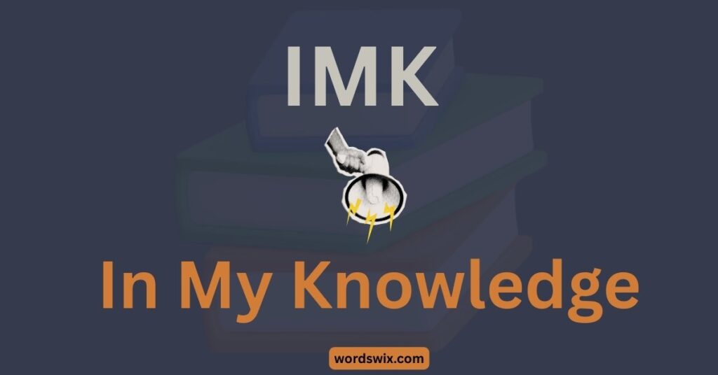 IMK Meaning in Text: What It Really Stands For and How to Use It For 2026